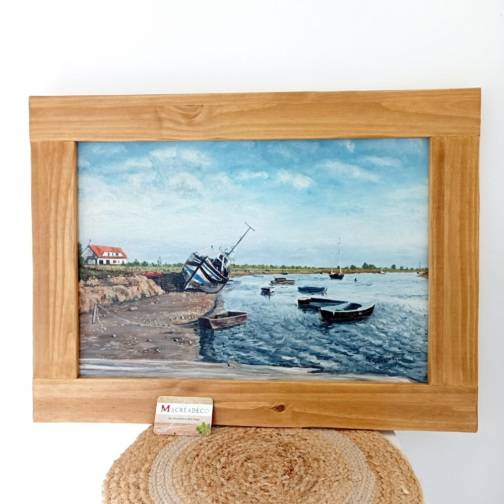 Encadrement peinture toile |MACREADECO|